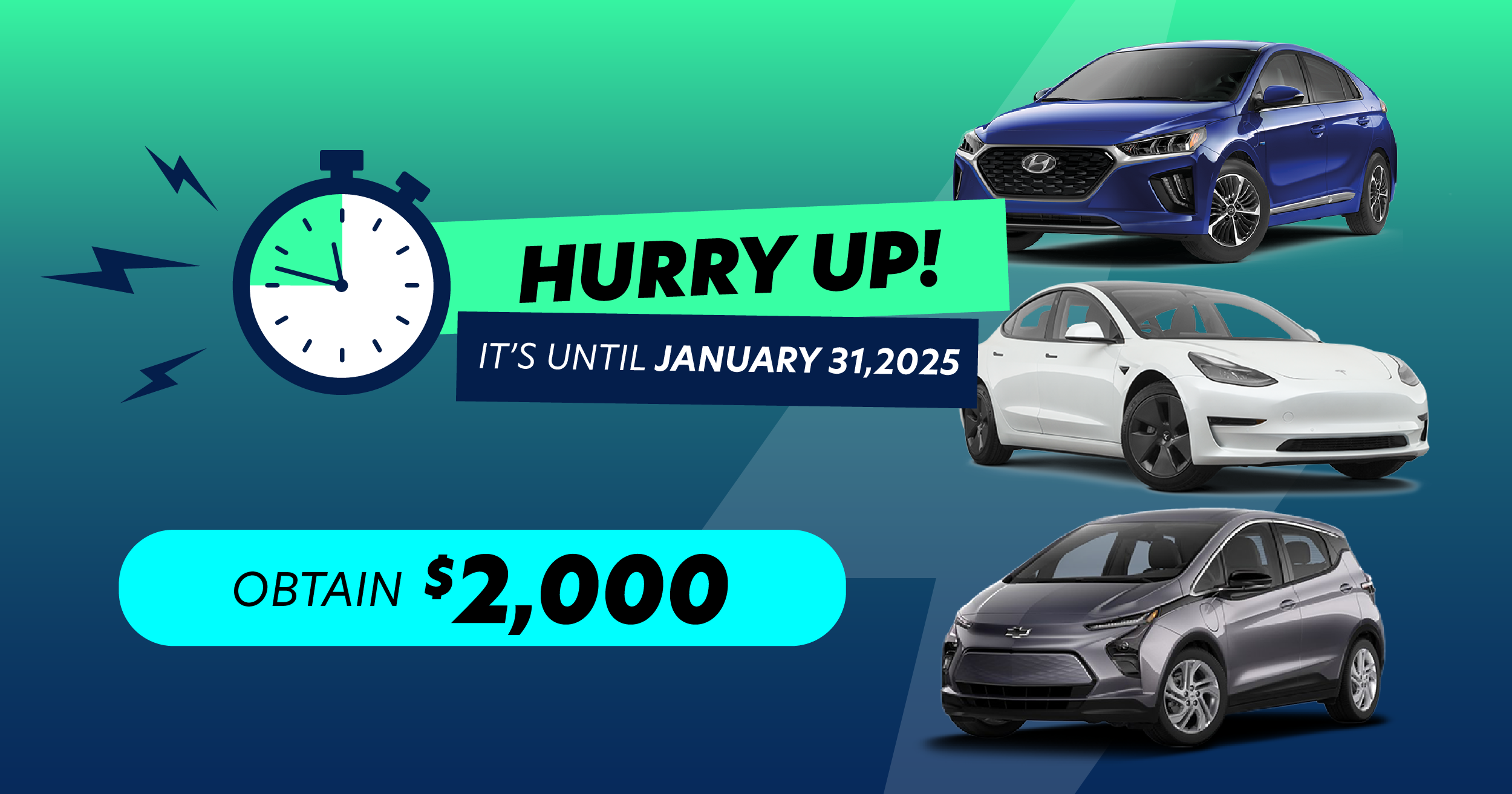 Roulez Vert Program : buy your used electric car | AED